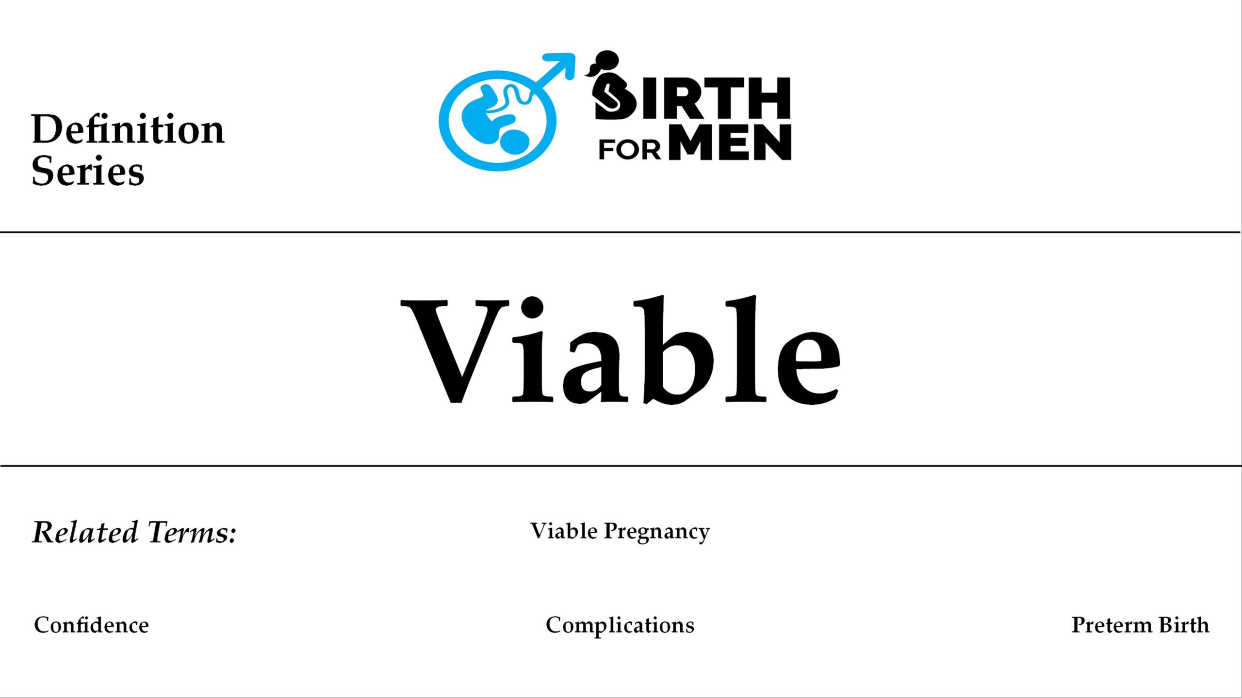 Viable Definition BirthForMen Viable Definition BirthForMen